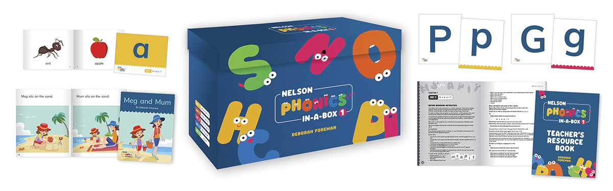 Nelson Phonics-in-a-Box | Cengage Australia